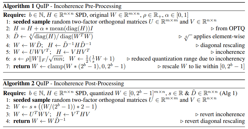 PITTI - Article - QuIP: 2-Bit Quantization of Large Language Models ...